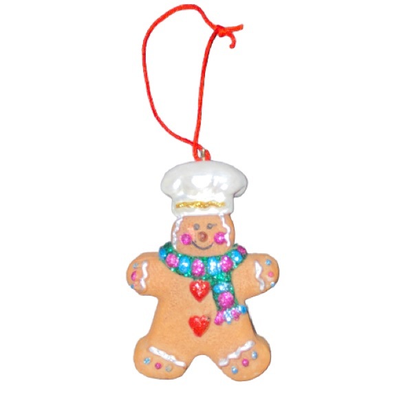 Holiday | Chef Gingerbread Man Christmas Ornament | Poshmark
